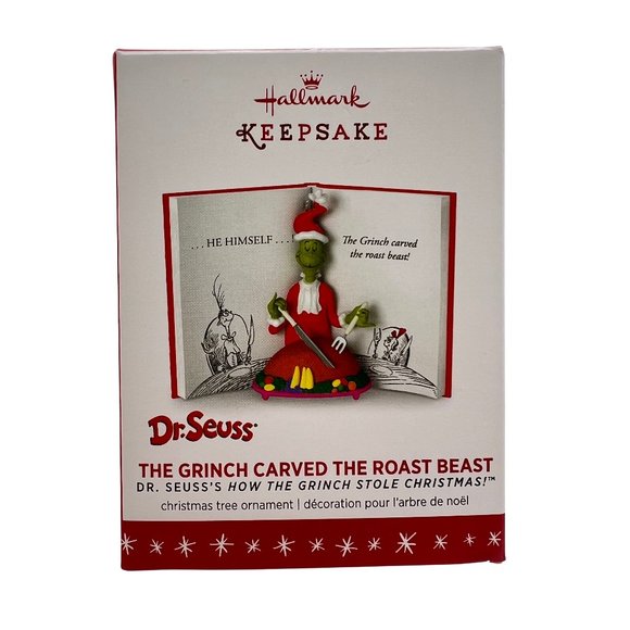 Hallmark | Holiday | Dr Seuss The Grinch Carved The Roast Beast ...